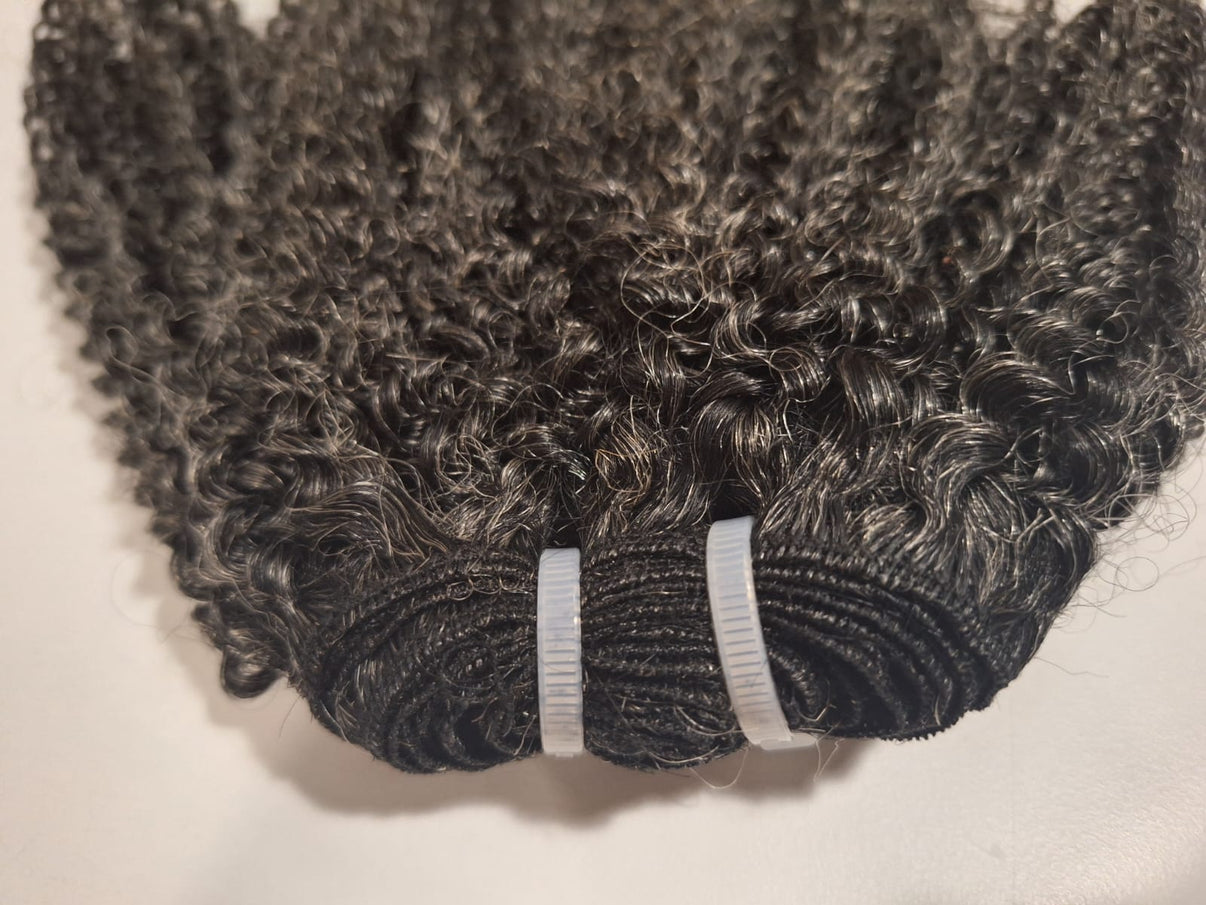 HAIR BUNDLE COILY 12 INCH – Silver Strands and Skin